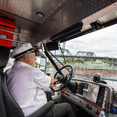 Ottawa Amphibious Boat Tour | The Lady Dive Splash
